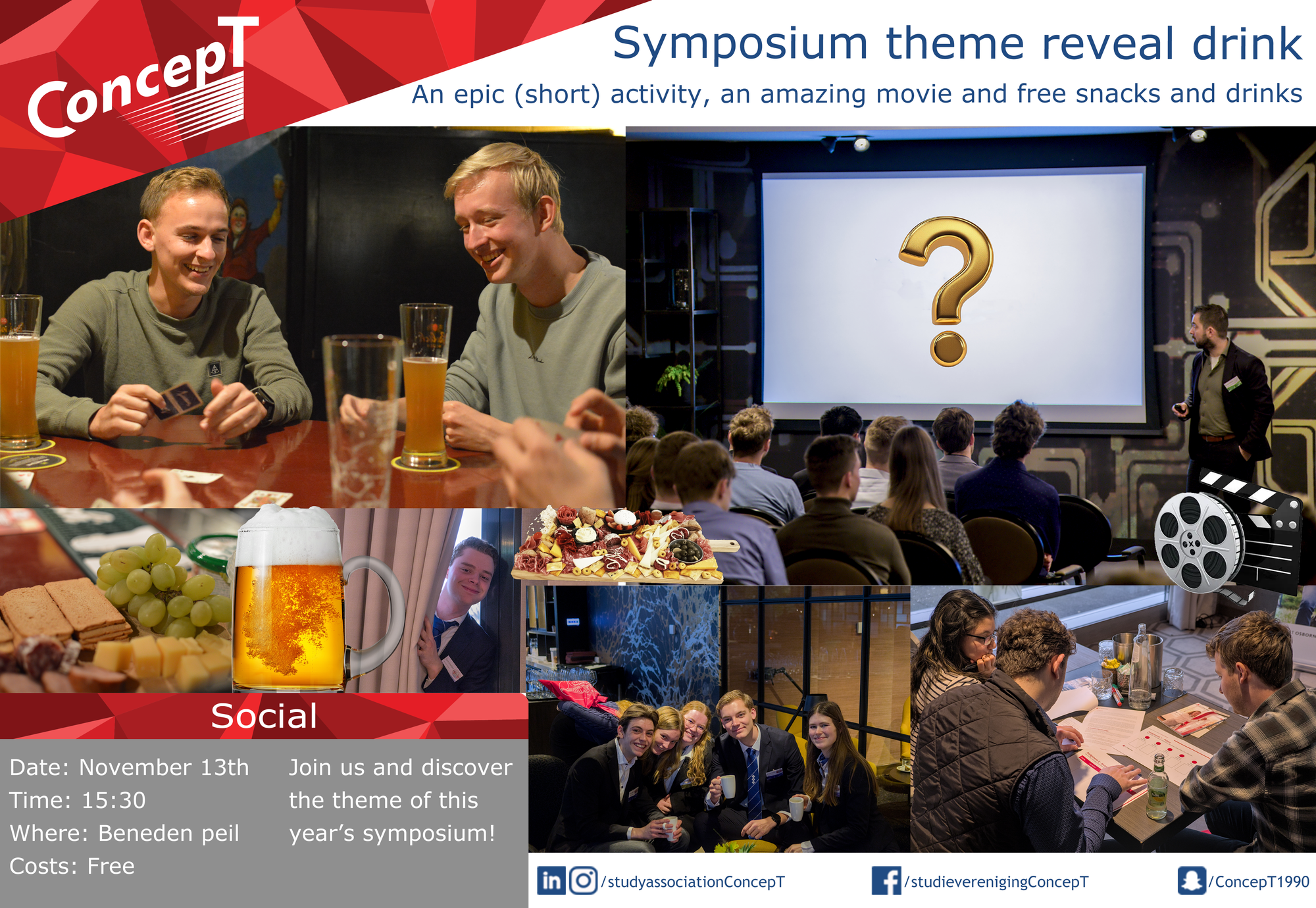 ConcepT - Upcoming & Calendar