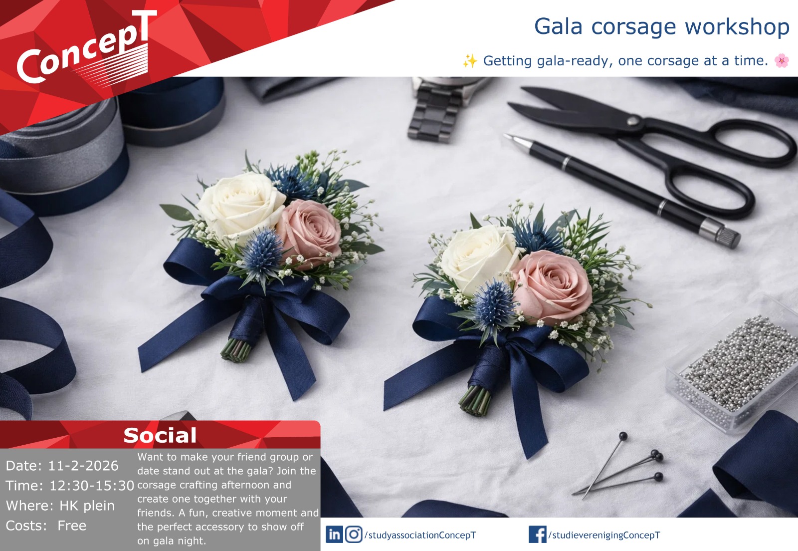 ConcepT - Upcoming & Calendar